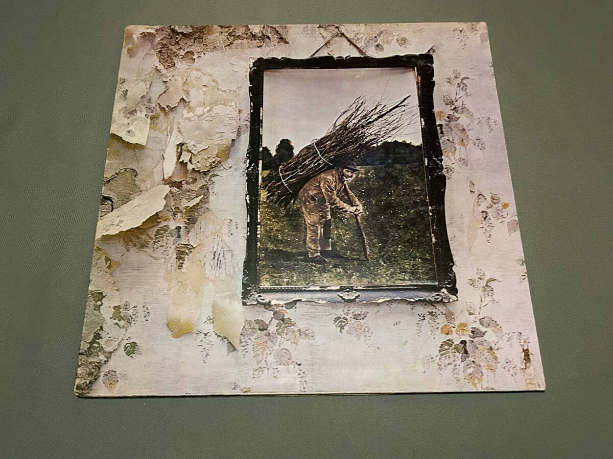 【目立った傷や汚れなし】【美盤 MAT:3/3】Led Zeppelin「Led Zeppelin Ⅳ」 UKオリジナル 英盤 レコード ...