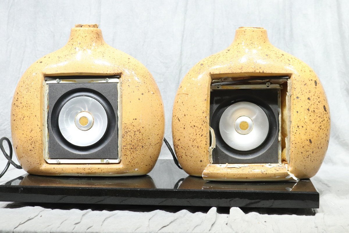 【全体的に状態が悪い】【J】JORDAN WATTS FLAGON CERAMIC MK III 陶器 スピーカー ペア ジョーダン ワッツ ...