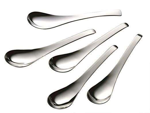 【未使用】【VAPS_1】下村企販 レンゲスプーン5本組 ステンレス 日本製 カレー シチュー 丼 スープ 18756 送込の落札情報詳細 - Yahoo!オークション落札価格検索 オークフリー