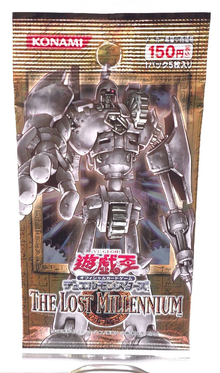 【未使用】【未開封・シュリンク付】コナミ 遊戯王 デュエルモンスターズ THE LOST MILLENNIUM ザ・ロスト・ミレニアム BOX ...
