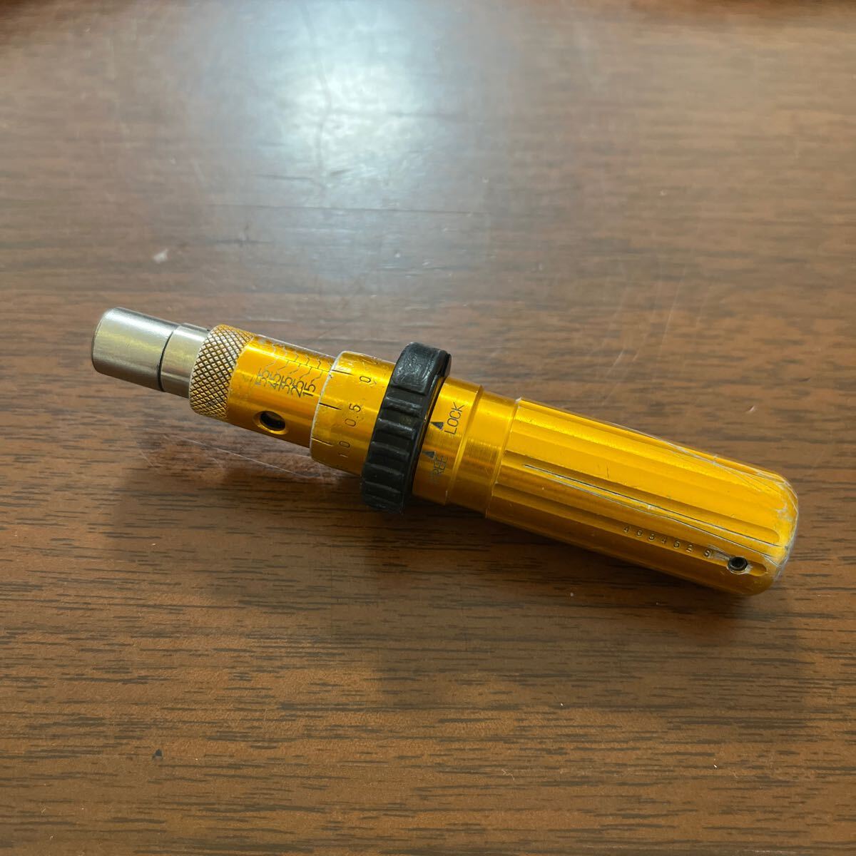 【目立った傷や汚れなし】①TOHNICHI 東日製作所 空転式 トルクドライバー RTD60CN 60cN・m 日本製 6.35mm hex ...