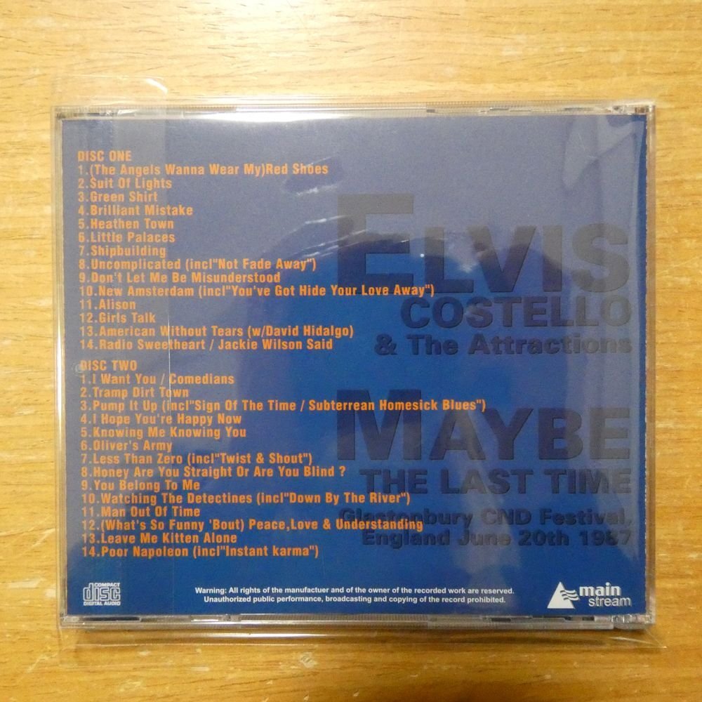 【やや傷や汚れあり】41158185;【2コレクターズCD】ELVIS COSTELLO / MAYBE THE LAST TIME MAST ...