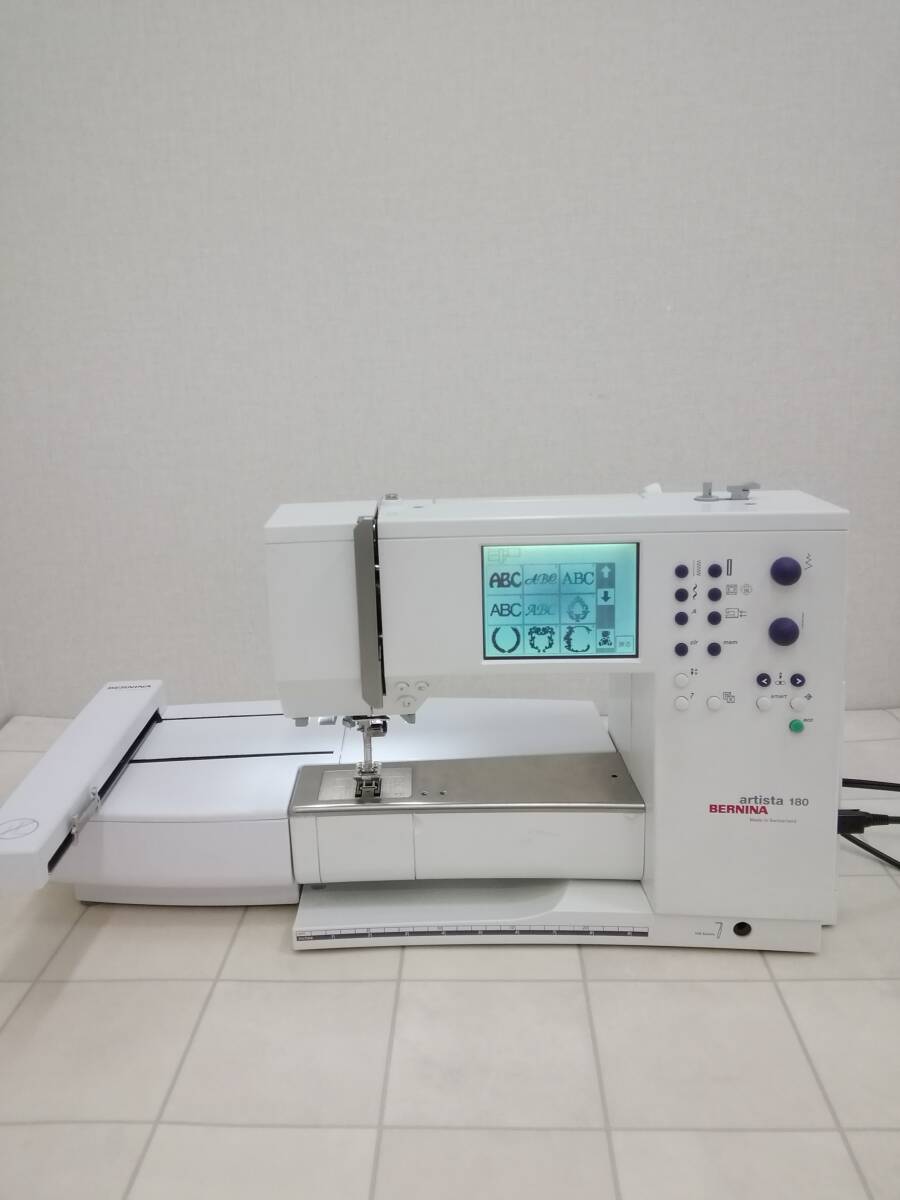 【傷や汚れあり】ベルニナ アーティスタ BERNINA artista 180 ししゅう機付き 高級コンピュータミシンの落札情報詳細 ...