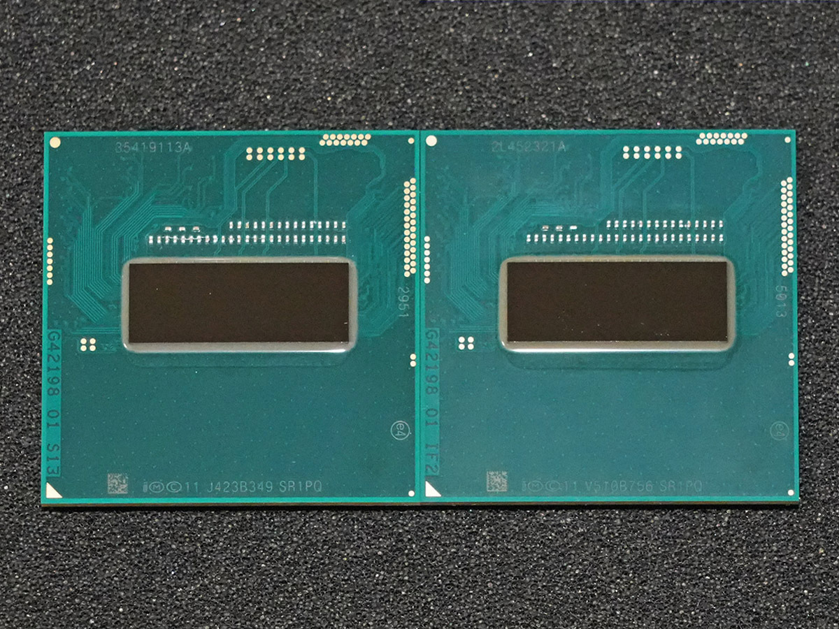 【やや傷や汚れあり】Intel Core i7 4710MQ SR1PQ (FCPGA946 2.5GHz 6M HD4600 47W ...