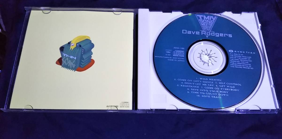 CD /DAVE RODGERS/TMN SONG MEETS DISCO STYLE /AVCD-11060の落札情報詳細 - ヤフオク落札 ...