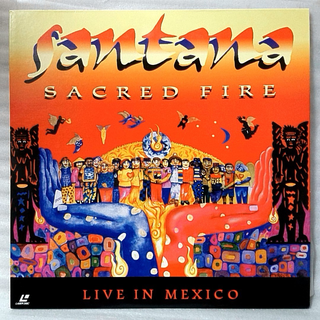 LD SANTANA SACRED FIRE LIVE IN MEXICO 1993年メキシコライブ収録!! ★レーザーディスク ...