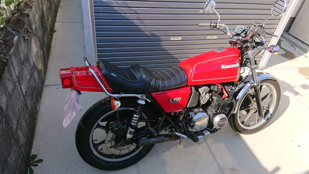 カワサキ Z400FX E3 国内物 昭和56年11月 登録 訳有り 不正打刻車両 KAWASAKI Z500 Z550 Jの落札情報詳細 - Yahoo!オークション落札価格検索 オークフリー