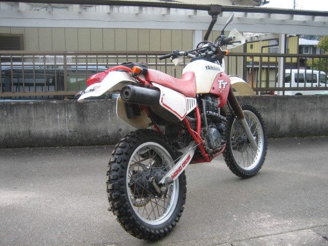 TT250 1LN 書類付き レストアベース エンジン始動済み の落札情報詳細 - ヤフオク落札価格検索 オークフリー