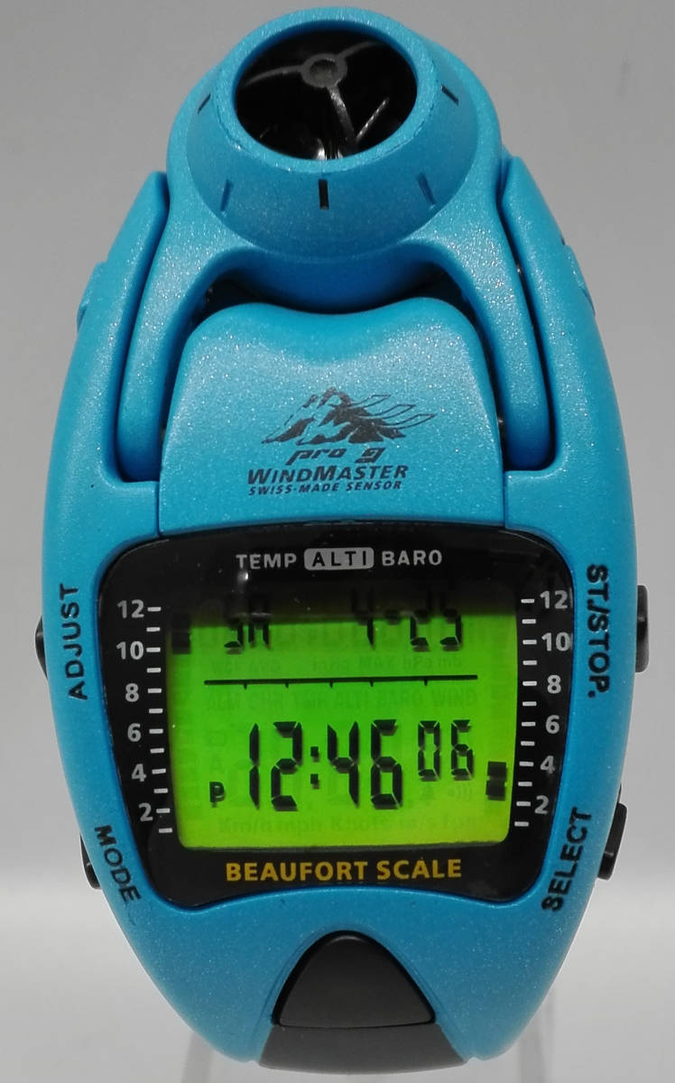 WINDMASTER ウィンドマスター 腕時計 風速計 高度計 温度計 気圧計 天気予測 タイマーの落札情報詳細 - Yahoo!オークション ...