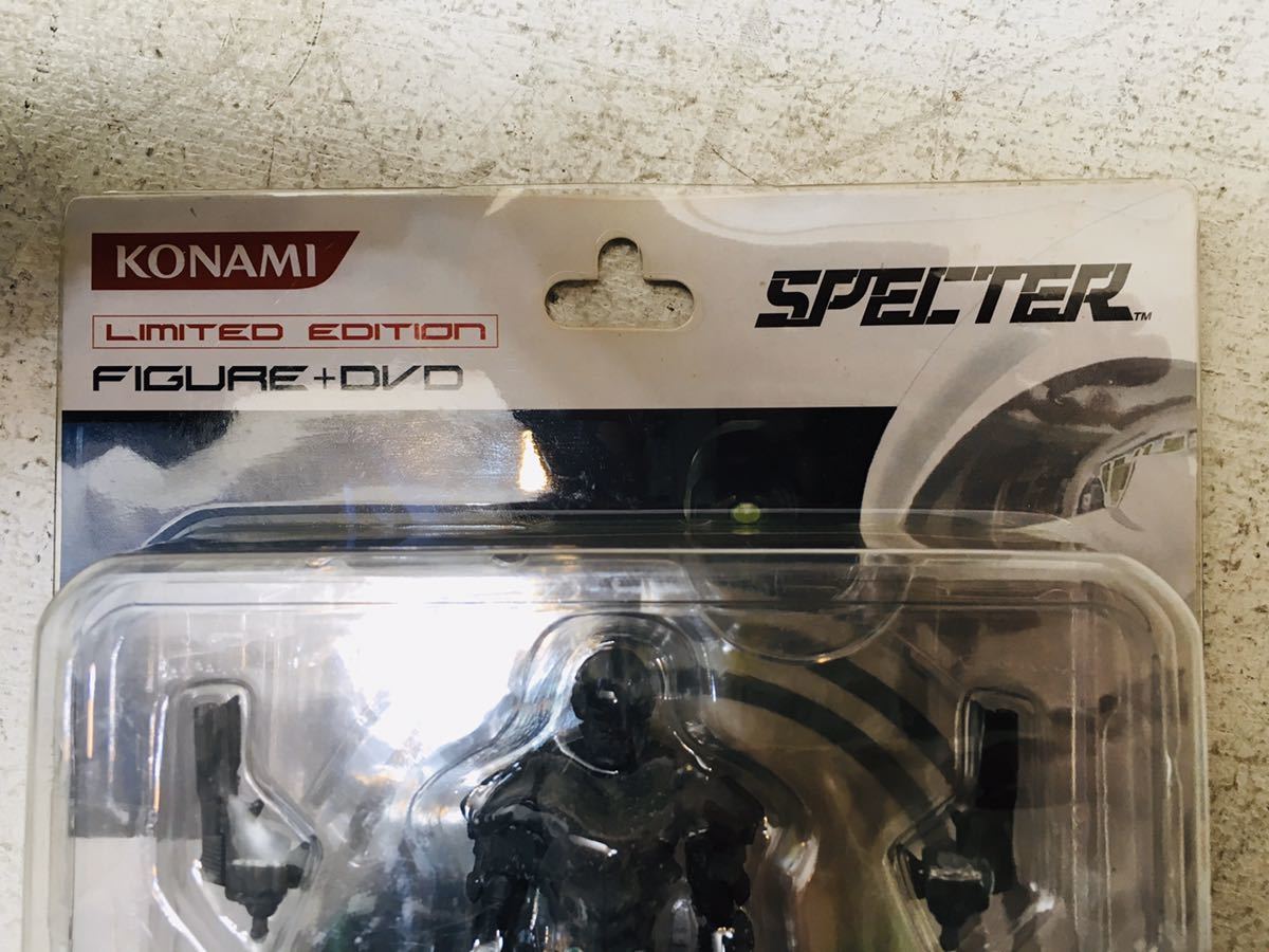 【新品】0425-30A2F★未使用 未開封 希少品 限定 KONAMI SPECTER FIGURE + DVD LIMITED ...