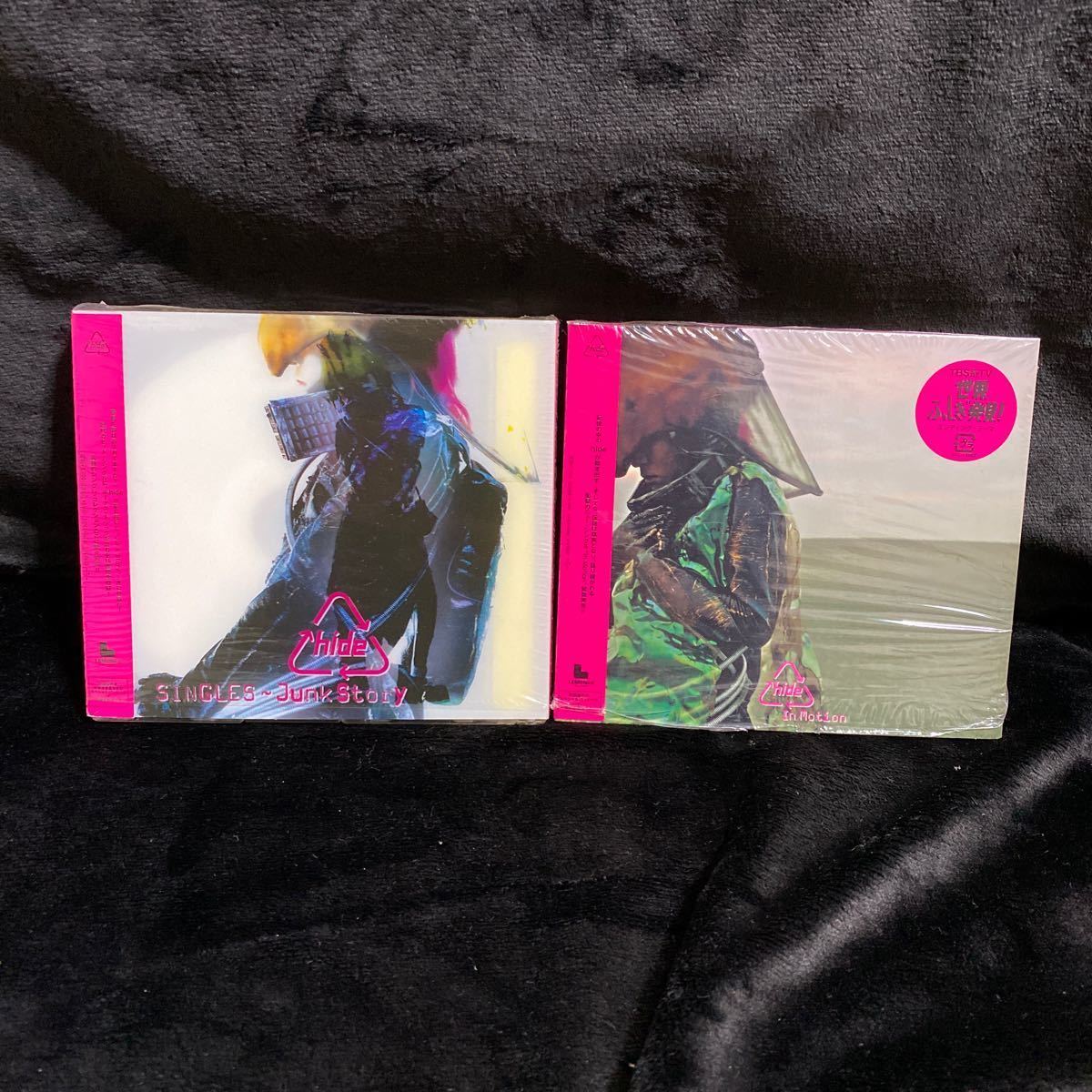 美品 hide 初回盤 SHNGLES ～Junk Story In Motion アルバム X JAPAN V系 ヴィジュアル系 ロック ...