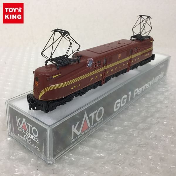 1円～ 動作確認済 KATO Nゲージ 137-2003 GG1 PRR ＃4913 /鉄道模型の落札情報詳細 - ヤフオク落札価格検索 オークフリー
