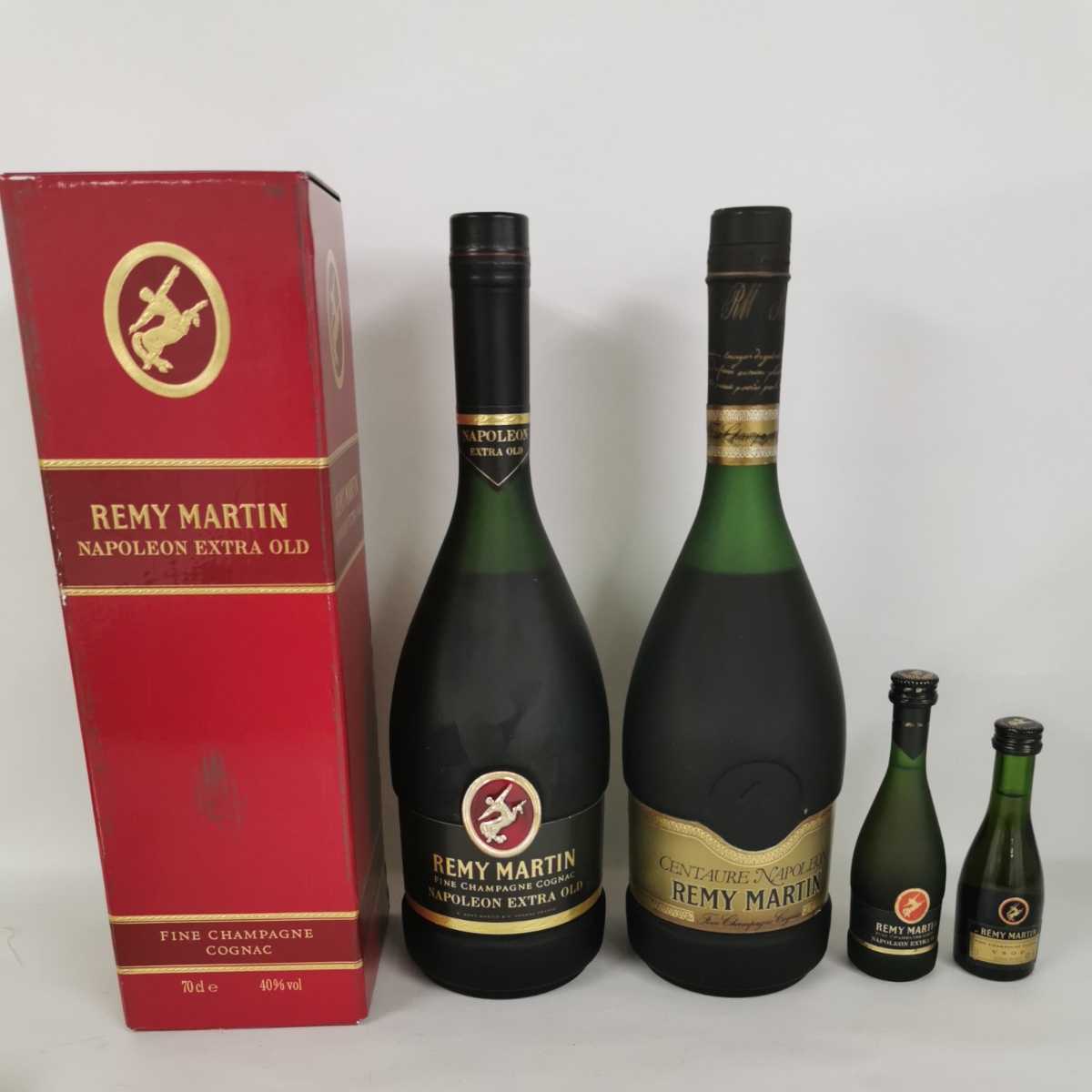 未開栓 古酒 4本セット REMY MARTIN レミーマルタン セントー ナポレオン NAPOLEON 700ml ミニボトル ブランデー コニャックの落札情報詳細 - Yahoo ...
