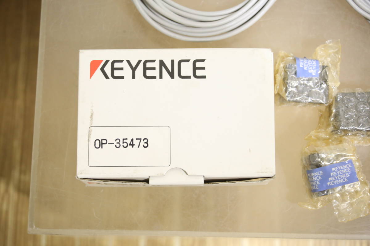 未使用 まとめ KEYENCE OP-35473 OP-31096 Qシリーズ プロコンポート直結ケーブル OP-51415 キーエンス(m ...
