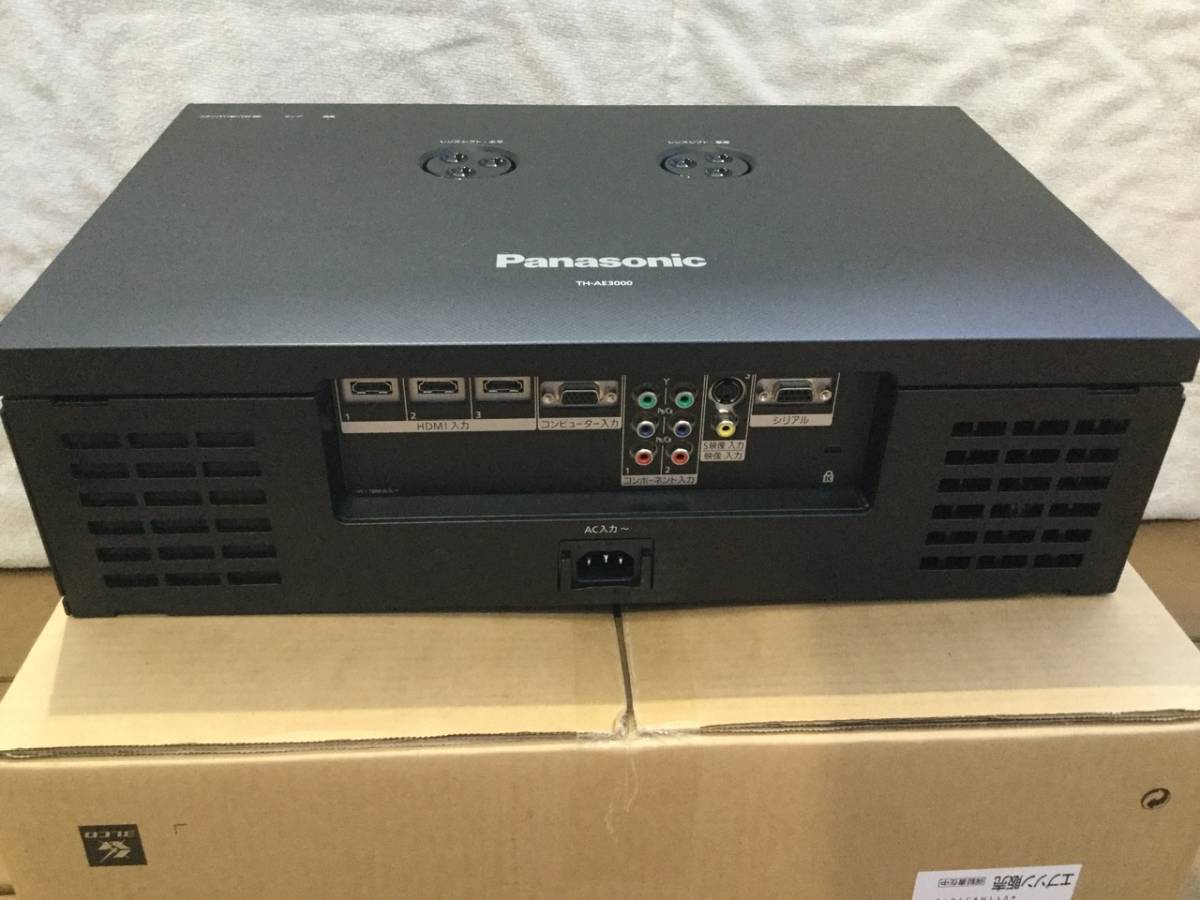 美品! ランプ41時間 パナソニック 液晶プロジェクター TH-AE3000の落札情報詳細 - ヤフオク落札価格検索 オークフリー