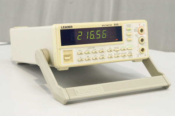 [DW]USED LEADER 856 MULTIMETER マルチメーター[ST01557-0123]の落札情報詳細 - Yahoo ...
