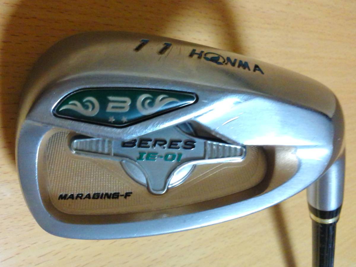 本間ゴルフ HONMA ホンマ BERES IE-01 MARAGING-F ベレス マレージング 11I 11番アイアン ARMRQ6 アーマック 45 R 2星 2S ☆☆の落札情報詳細 ...