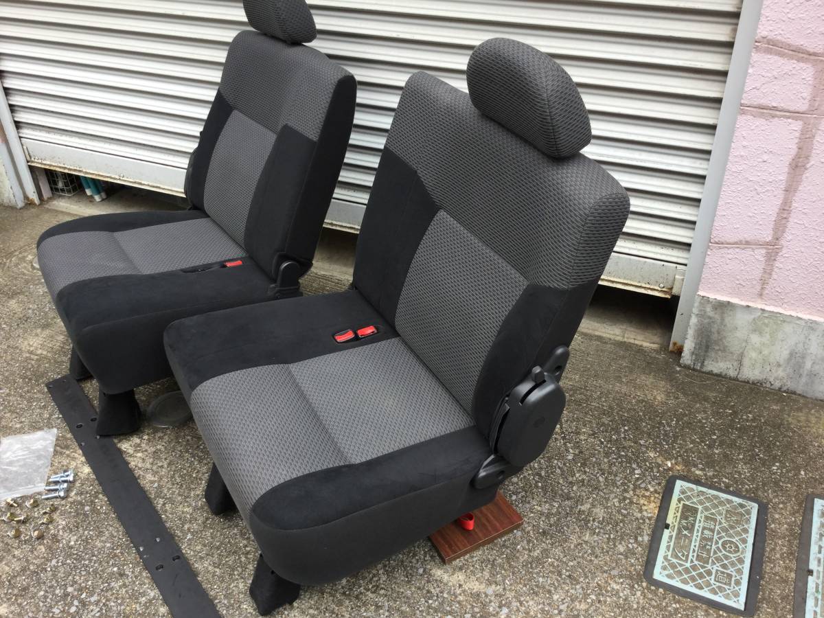 中古 NV350 DX専用 プレミアムGXセカンドシート流用 GXセカンドシート 350MOTORING製 NV350_DX_GXセカンドシートブラケット 手渡し NENCの落札情報詳細 ...