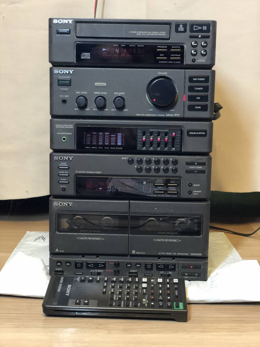 SONY PIXY MPC-77 CDP-P77 TC-P77 ST-P77 TA-P77 RM-S770の落札情報詳細 - ヤフオク落札価格 ...