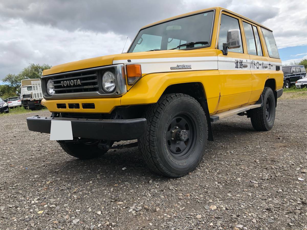 車検有り TOYOTA ランドクルーザー PZJ77V改 希少 LXナロー パトロールカー ディーゼル 70ランクル エンジン良好！！の落札情報詳細 - Yahoo!オークション落札価格検索 ...