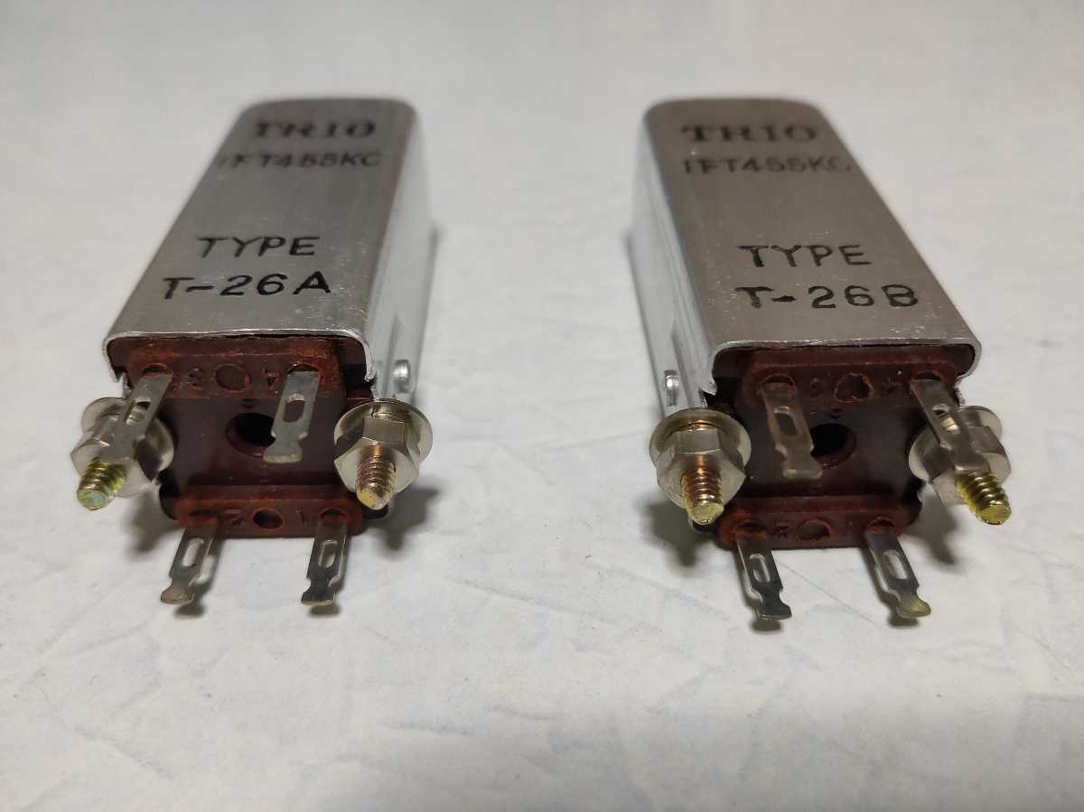 TRIO IFT T-26(未使用、箱&データシート付）中間波トランス 455KHz AM用の落札情報詳細 - ヤフオク落札価格検索 オークフリー