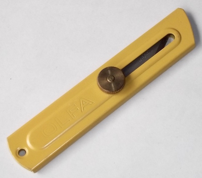 古い オルファ OLFA クラフト ナイフ 旧型 昭和 レトロ ビンテージ カッターナイフの落札情報詳細 - Yahoo!オークション落札価格 ...