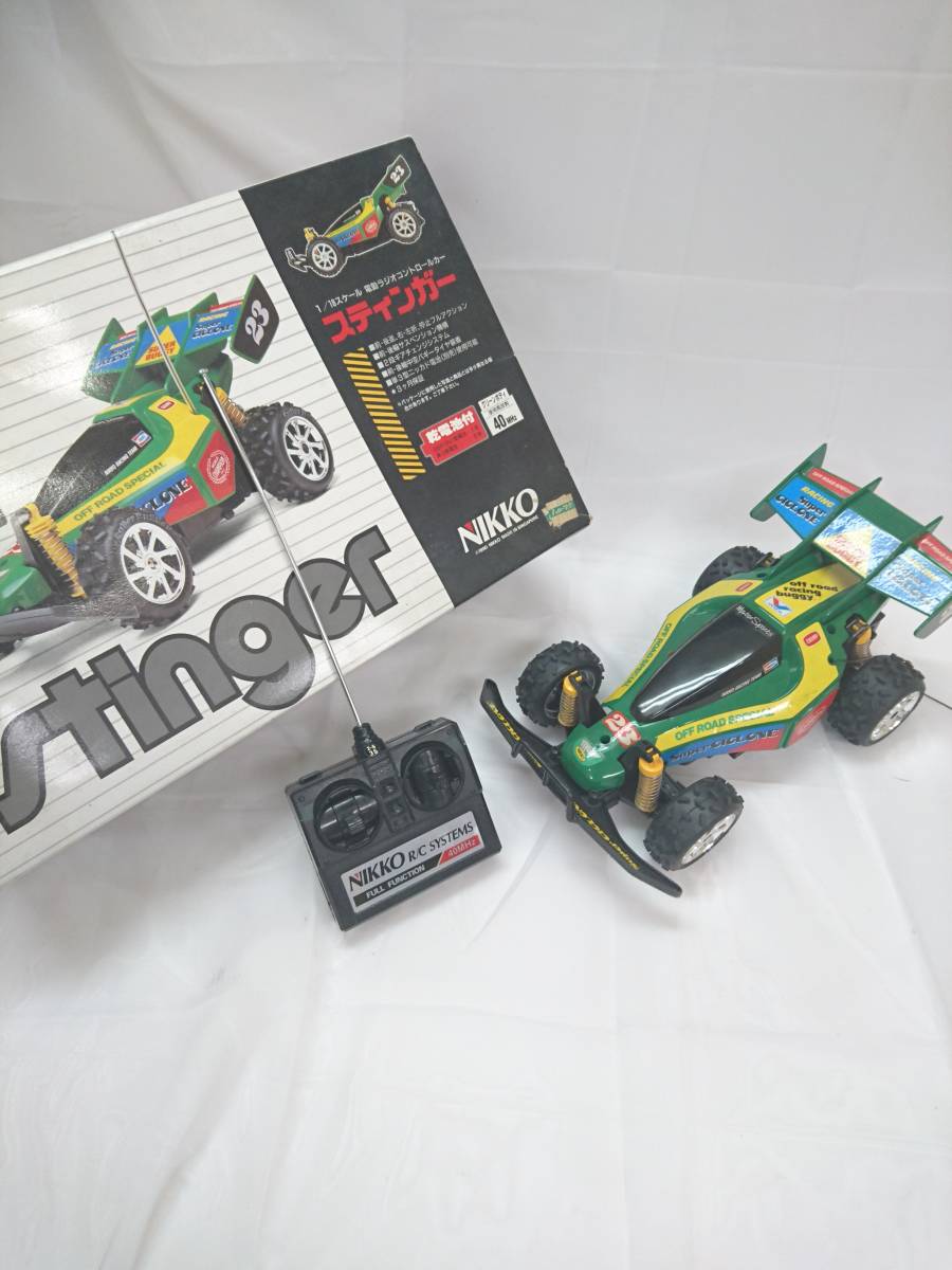 ニッコー NIKKO stinger スティンガー 1/18スケール 電動ラジオコントロールカー 動作確認済み RC ラジコン 格安大放出 売切りの落札情報詳細 - ヤフオク落札価格検索 オークフリー