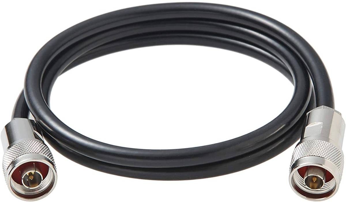 【未使用】中継ケーブル NP-NP 両端N型♂ インピーダンス50Ω 1m .の落札情報詳細 - ヤフオク落札価格検索 オークフリー