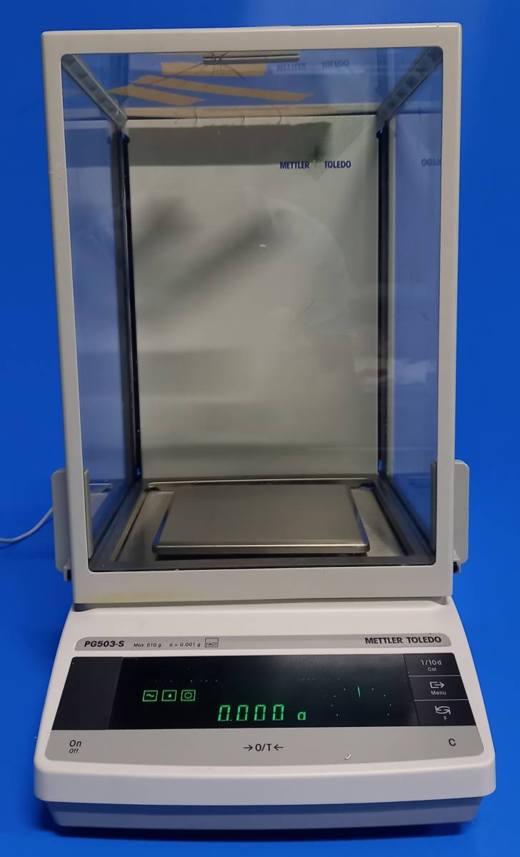 分析天秤 メトラー・トレド PG503-S 電子天秤 METTLER TOLEDO 天面ガラス割れてますの落札情報詳細 - ヤフオク落札価格 ...