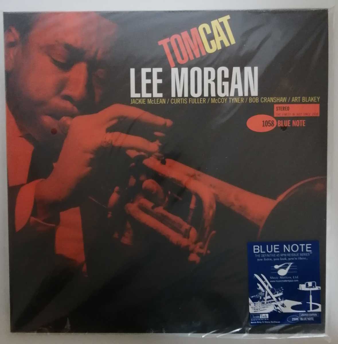 【新品】未開封 Lee Morgan - Tom Cat: Music Matters社による高音質リマスター盤 45回転版のファーストプレス ...