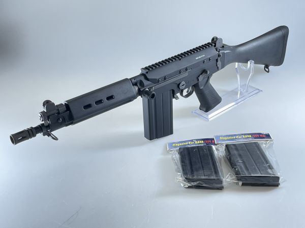 【新品】【春SALE】Classic Army製 SA 58 ( FAL ) カービン 電動ガン 予備マガジン2本セット☆ FN FAL G3 ...