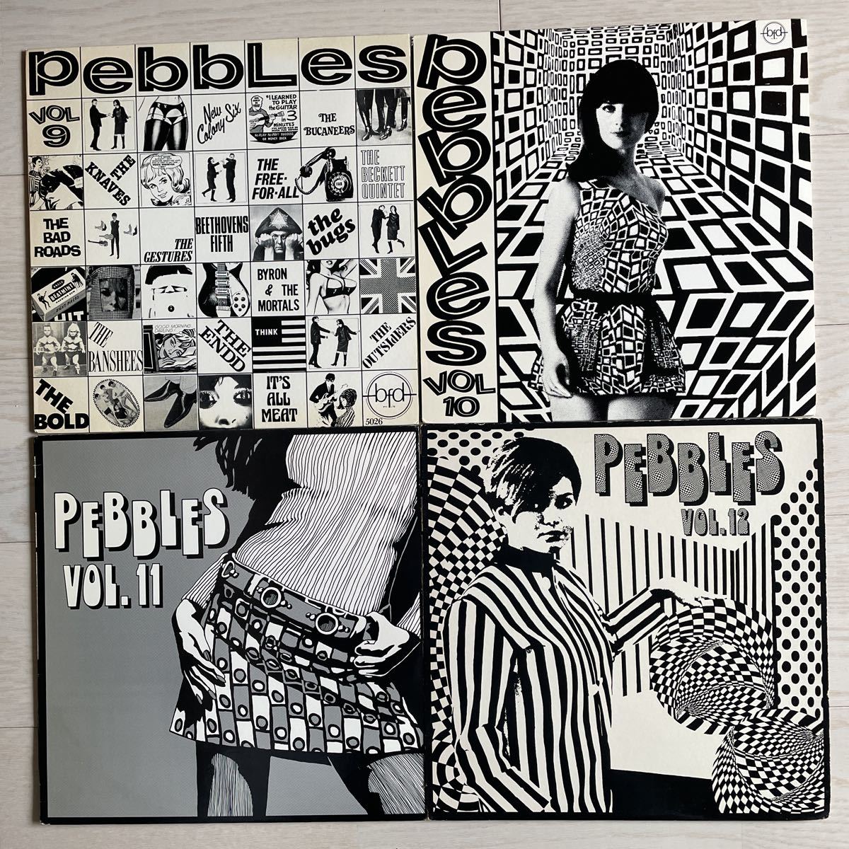 PEBBLES シリーズ 28枚コンプセット garage punk ガレージパンク nuggets LP BFTG の落札情報詳細 ...