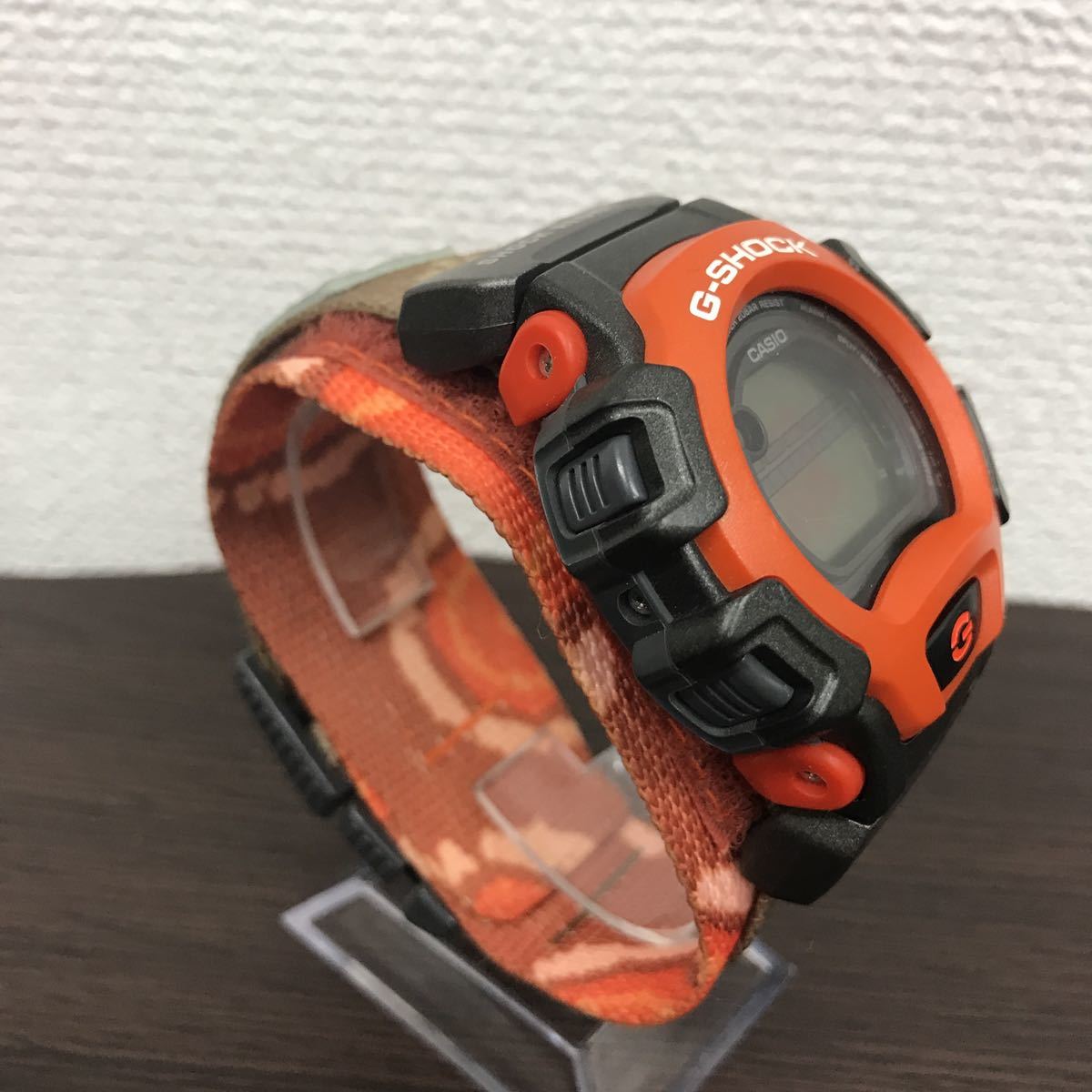 【R68】動作未確認★100円スタ★CASIO/カシオ G-SHOCK/G-ショック ETHNO・G（エスノG） DW-004 腕時計 ...