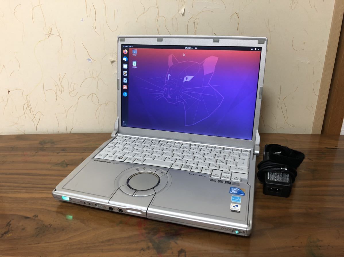 【SSD128GB搭載】【OS:Linux Ubuntu 20.04 LTSインストール】 Panasonic Let's note CF ...