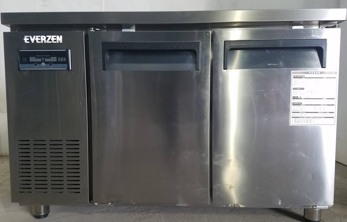 【新品】EVERZEN 業務用冷蔵庫 (Refrigerator) TBC-1260S (2 door)の落札情報詳細 - ヤフオク落札価格 ...