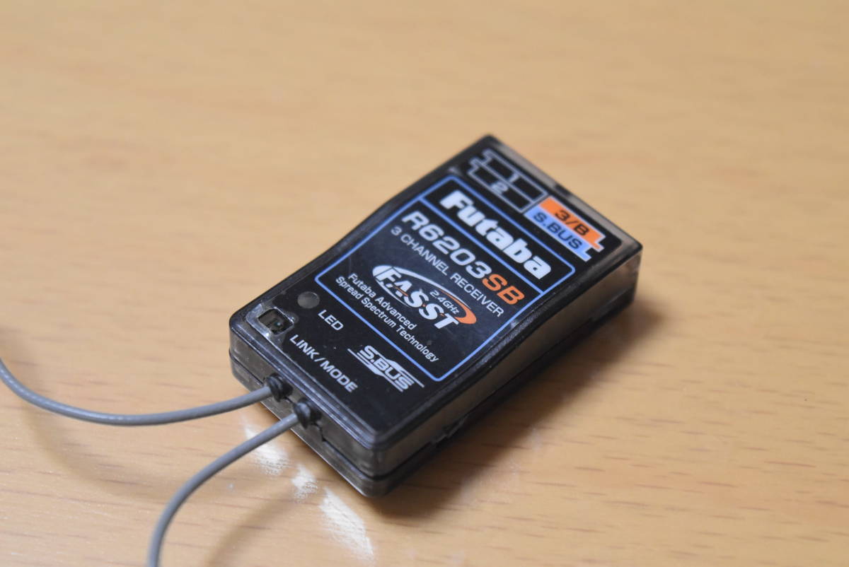 ★Futaba R6203SB FASST対応 S.BUS 受信機♪中古品★の落札情報詳細 - ヤフオク落札価格検索 オークフリー
