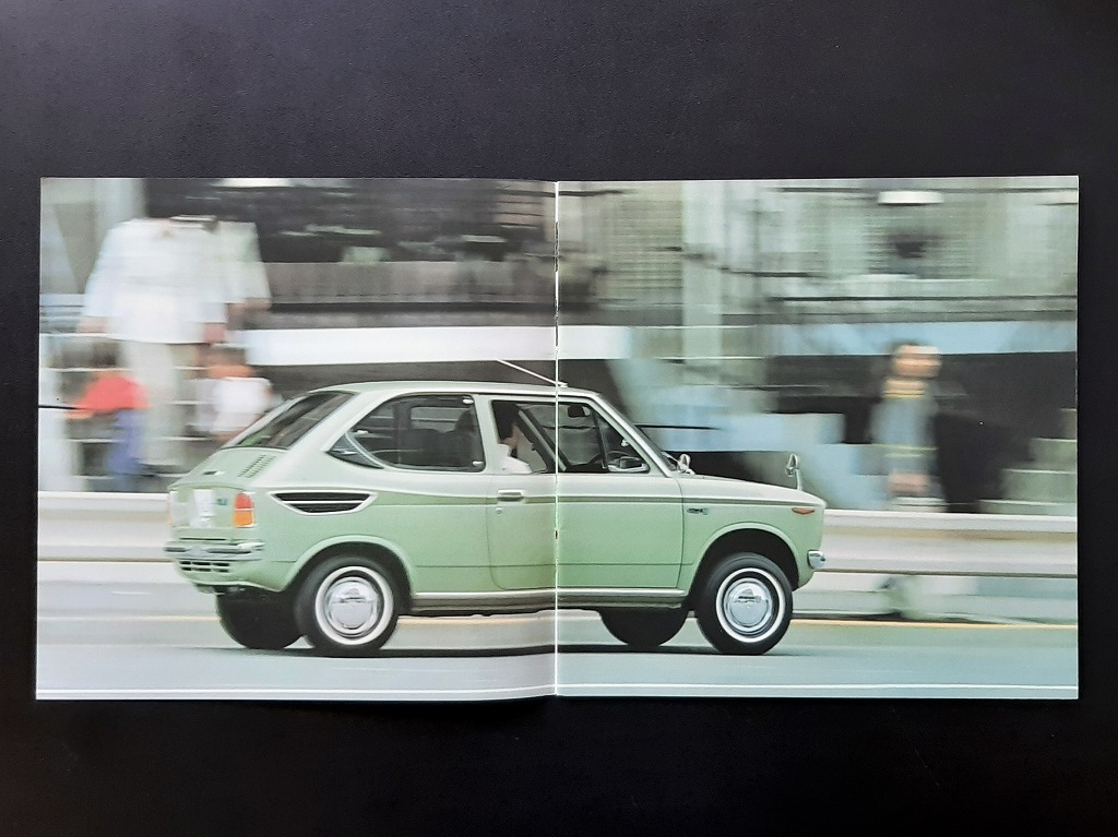 空冷 2スト 3気筒 スズキ フロンテ 71 スティングレイ 本カタログ 当時品！☆ SUZUKI FRONTE 71 360cc CCI ...