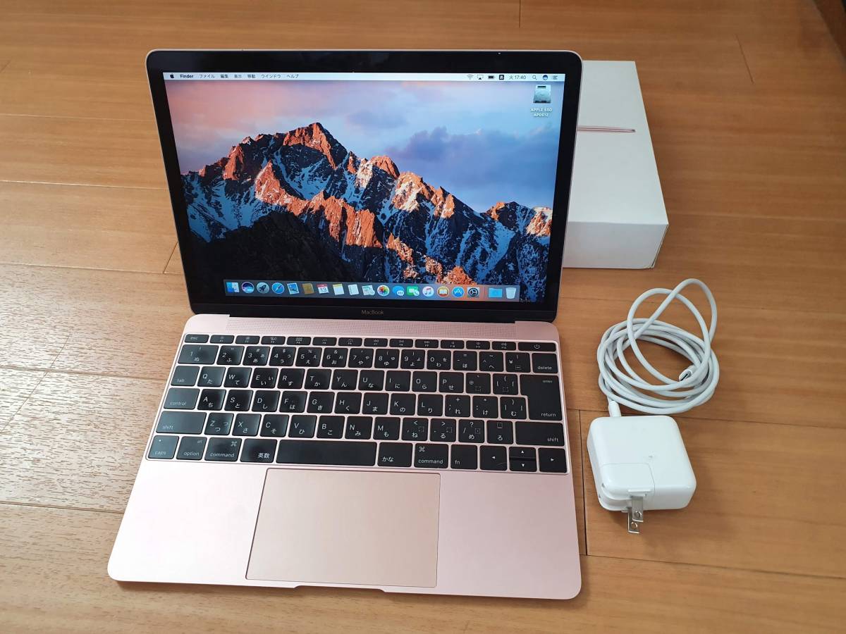 【優良中古】 MacBook A1534 Retina 12インチ Early 2016 Core m7 /8GB/512GB(SSD ...