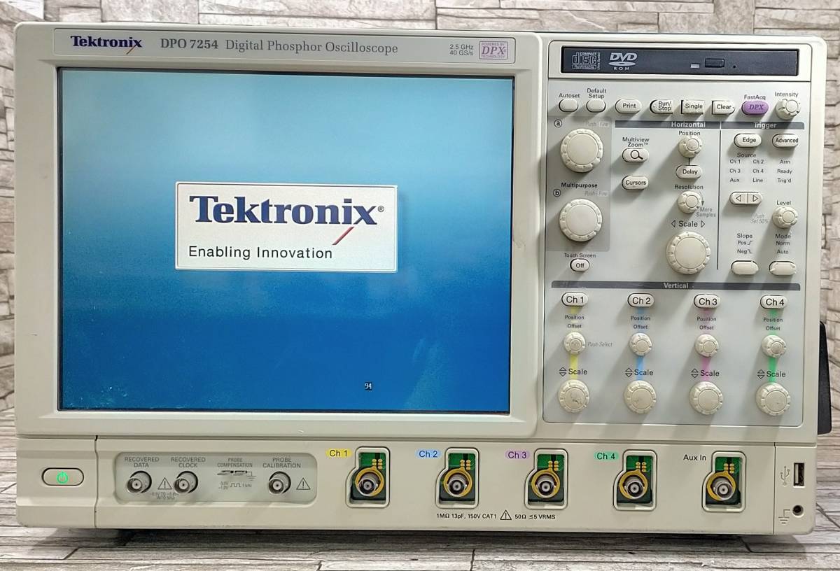 [JB]USED Tektronix DPO 4104B DPO4104B Digital Phosphor Oscilloscope デジタルオシロスコープ 1GHz 5GS/s ...