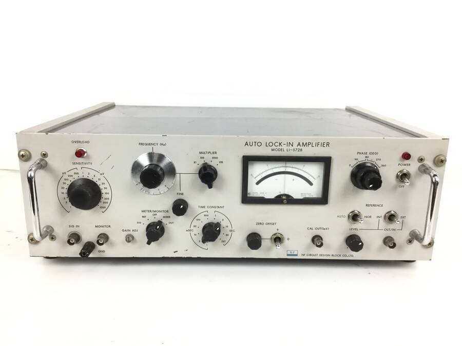 NF CIRCUIT DESIGN BLOCK LI-572B オート ロックイン アンプリファイヤー＊現状品の落札情報詳細 - Yahoo ...