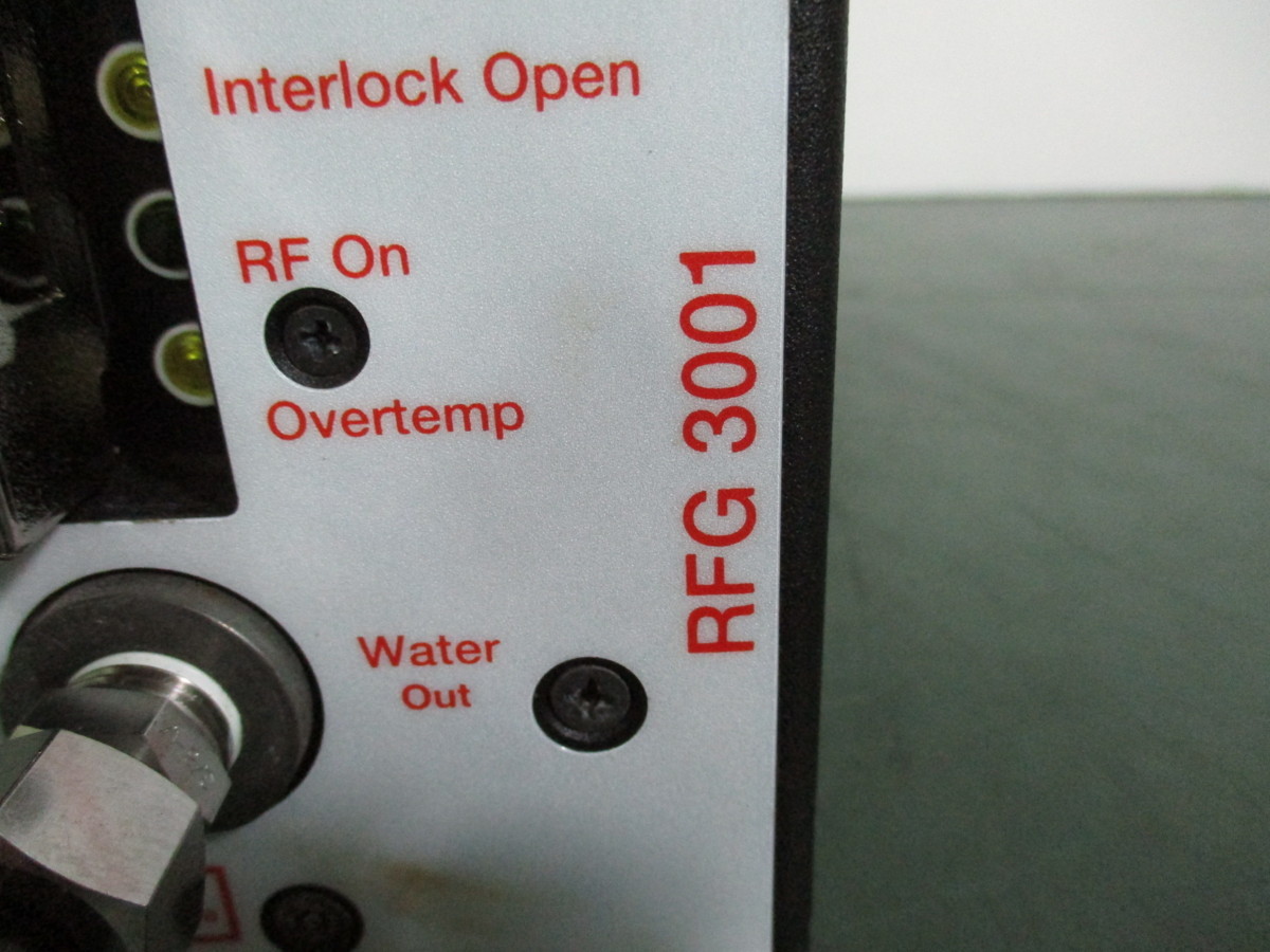 【傷や汚れあり （詳細）】Advanced Energy AE RFG 3001 RF Generator 3155089 F/R Aの落札 ...