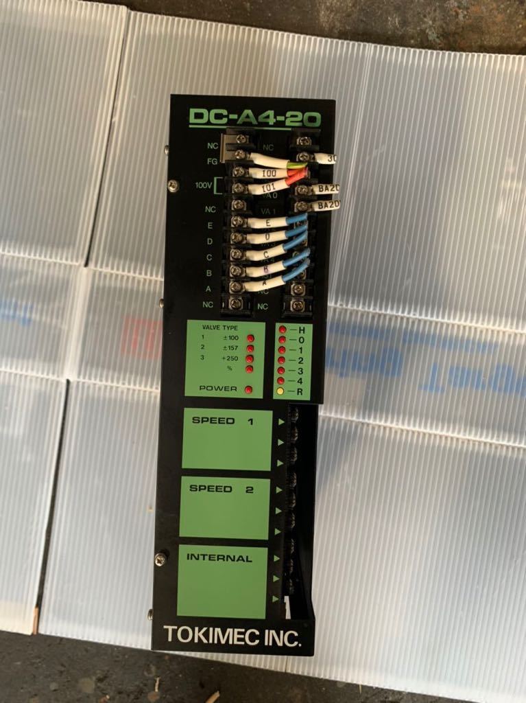 【目立った傷や汚れなし （詳細）】ff1809 TOKIMEC DC-A4-20 現状品の落札情報詳細 - Yahoo!オークション落札価格検索 オークフリー