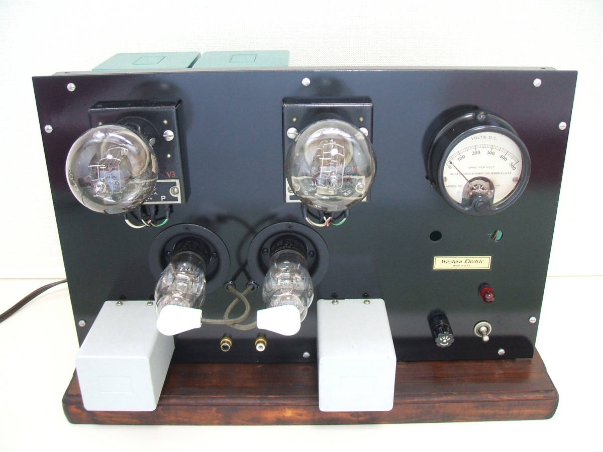 【傷や汚れあり】WE205D/F用シングルステレオパワーアンプ TANGOトランス（FW20-7S、MS-200CTA、NC-15、MC-15 ...