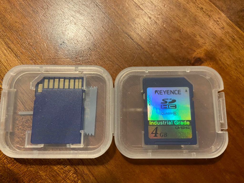 ★動作保証★ KEYENCE CA-SD4G SDカード 4GB (SDHC：インダストリアル仕様) の落札情報詳細| ヤフオク落札価格情報 オークフリー