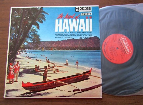 【やや傷や汚れあり】【LP】The Charles Kaipo Miller Serenaders / The Heart Of Hawaii ...