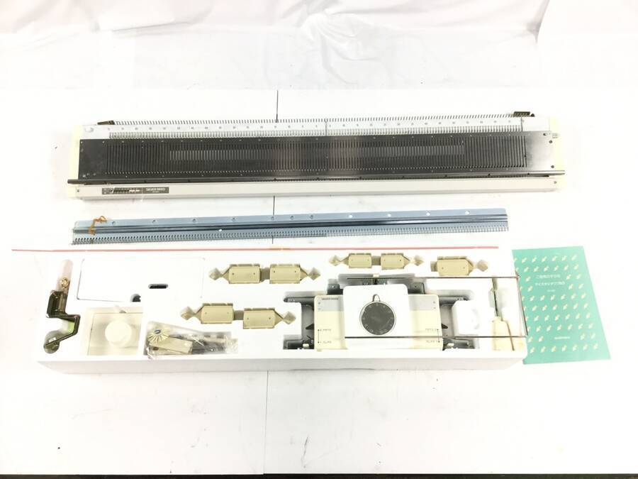 【傷や汚れあり】SILVER REED SR860/KC860 リブニッター/電子キャリッジ＊ジャンク品 の落札情報詳細| ヤフオク落札価格 ...