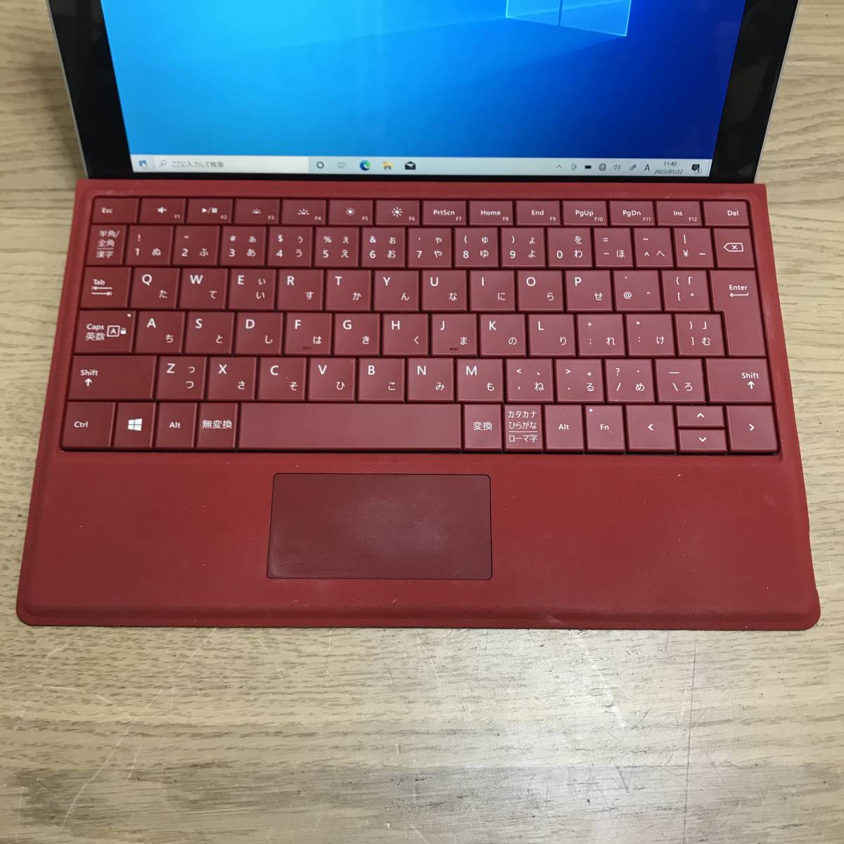 【やや傷や汚れあり】Microsoft SURFACE 3 model:1645/SSD128GB /4GB/Wi-Fiモデル Win10 ...