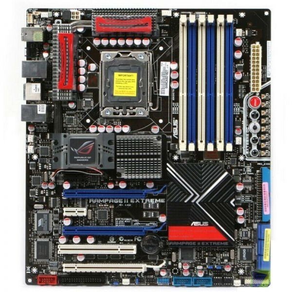 【未使用に近い】ASUS Rampage II Extreme LGA 1366 Intel X58 ATX Intel ...
