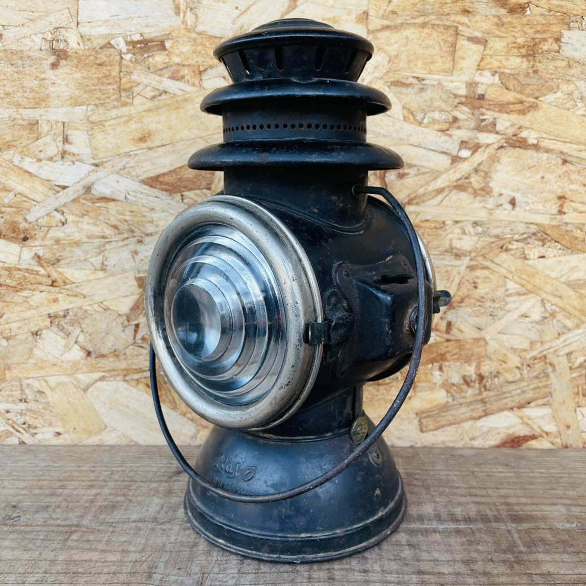 【傷や汚れあり】アメリカンビンテージ！Rayo ドライビングランタン DRIVING LAMP レイルロードランタン MADE IN USA ...