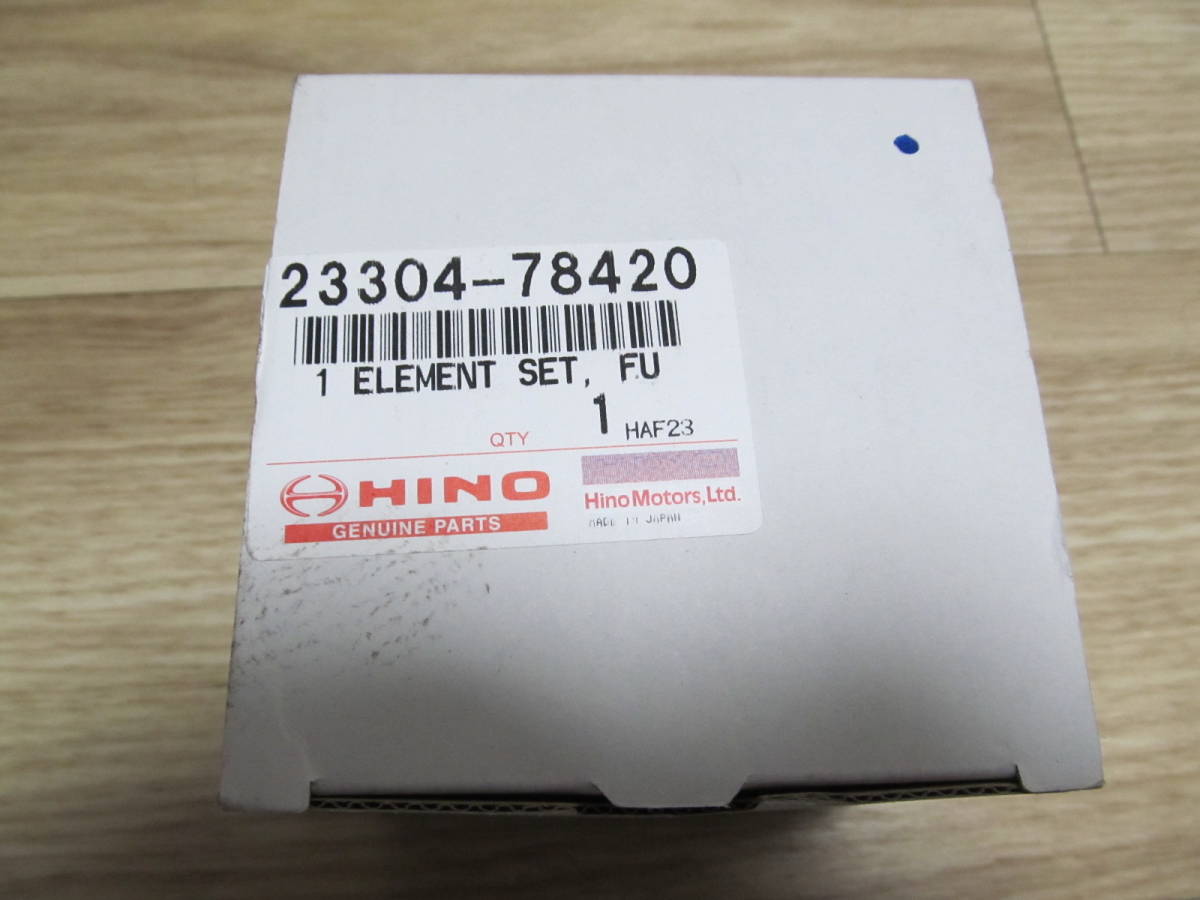 【未使用】日野 トヨタ 23304-78420 フューエルフィルター 純正品 社外品 2個セットの落札情報詳細 - ヤフオク落札価格検索 オークフリー